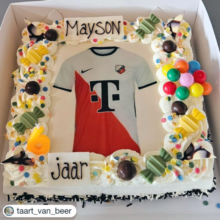 Eetbare print bestellen? - Eetbare Fotoprint | Cakeprint